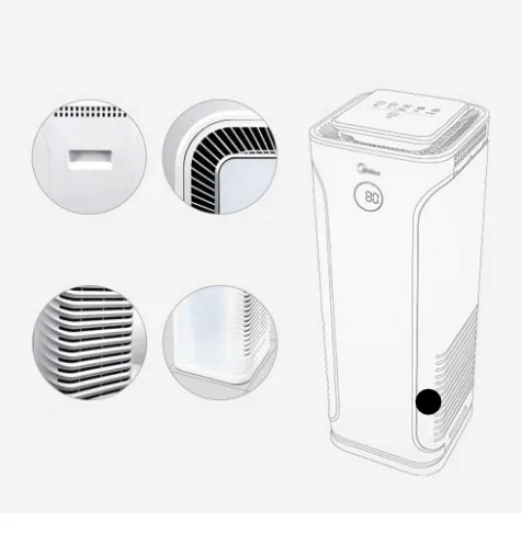 Air Purifier - Midea: KJ500G-E33 | AC GHAR